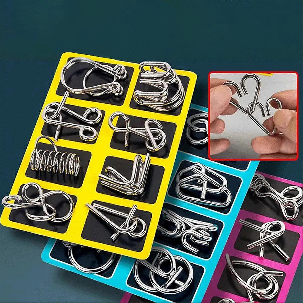 Luban Lock Educational Intellectual Toys Logical Thinking Training Game ...