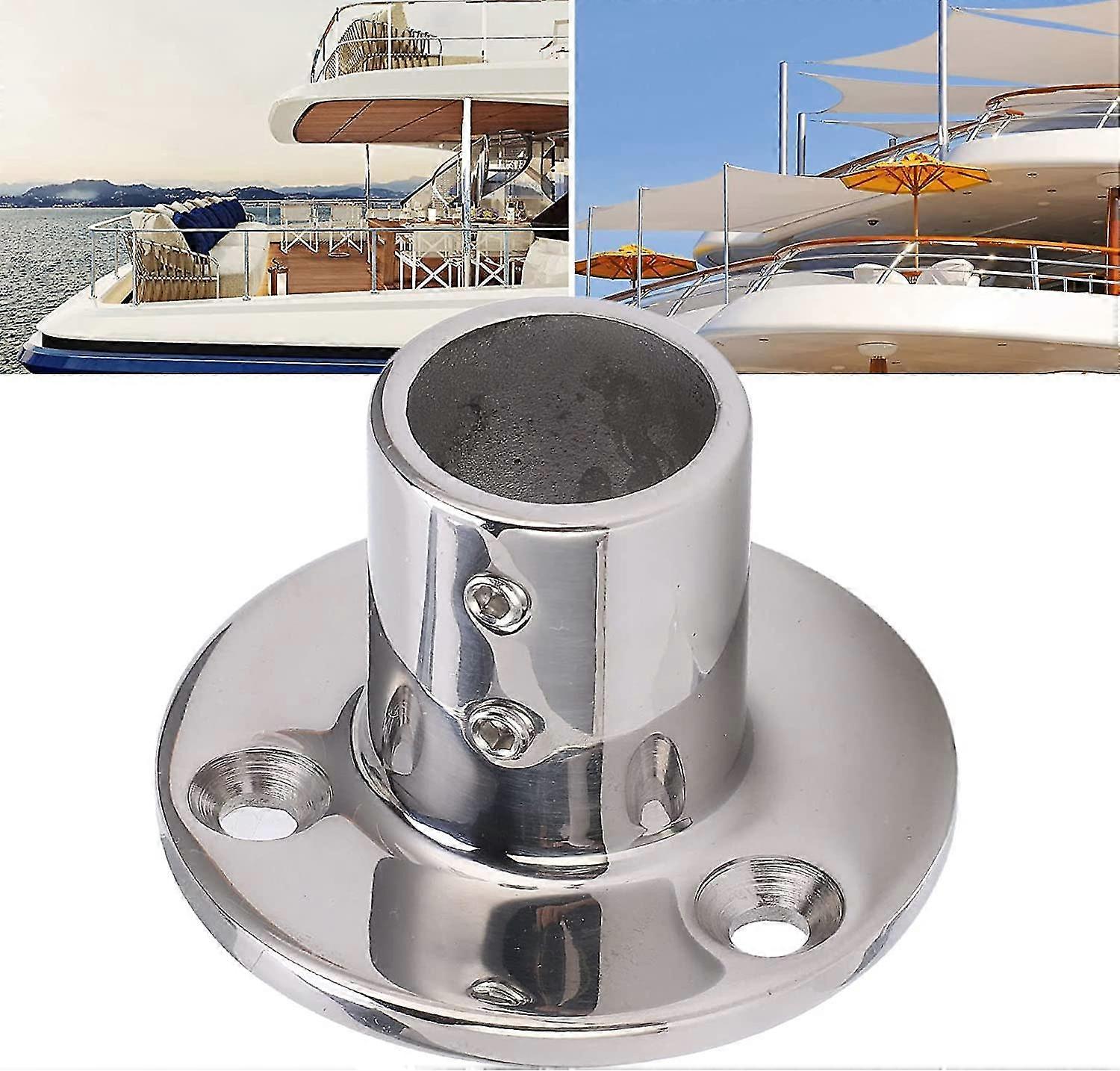 Handrail Round Base, Rustproof 316 Stainless Steel Handrail Fittings ...