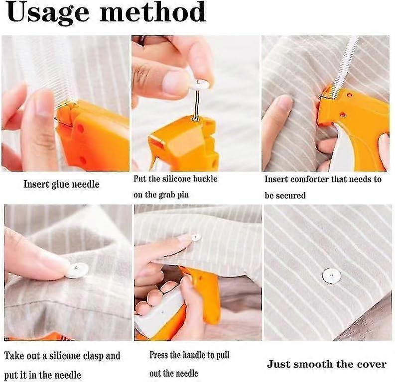 Micro Stitch Gun for Clothing, New Quick Clothing Fixer, Mini Quick ...