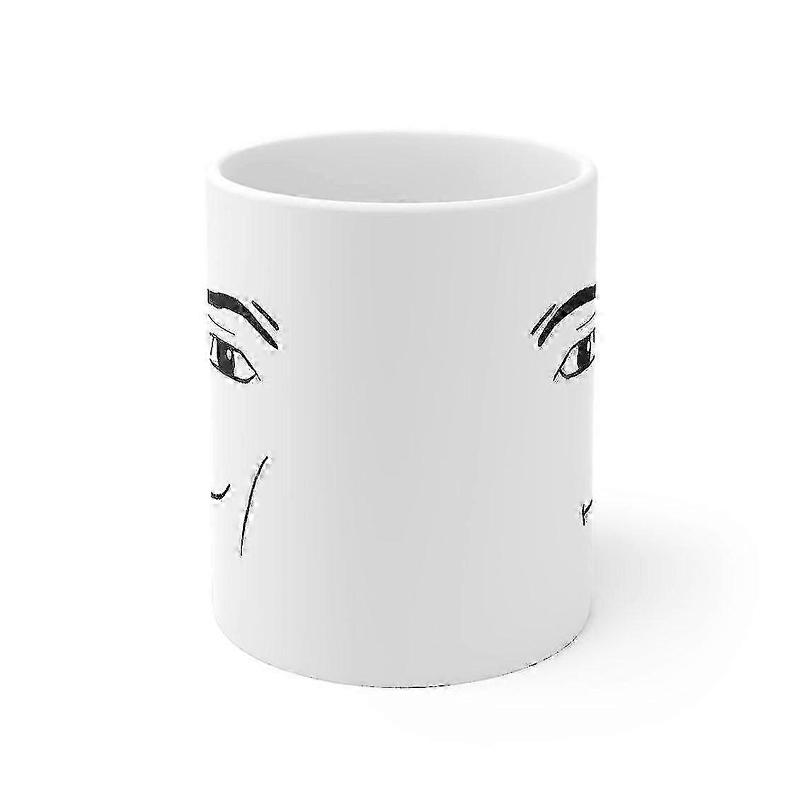 Game Inspired Man Face Mug Funny Men Or Woman Faces Coffee Mug Cute ...