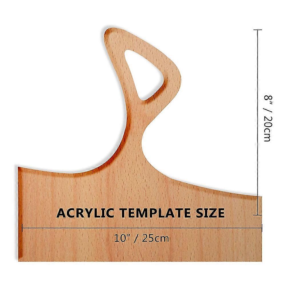 Charcuterie Template Acrylic Handle Cutting Board Router Template ...