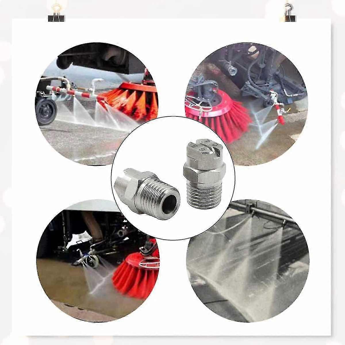 High Pressure Stainless Steel Spray Nozzles - For Surface Cleaners ...