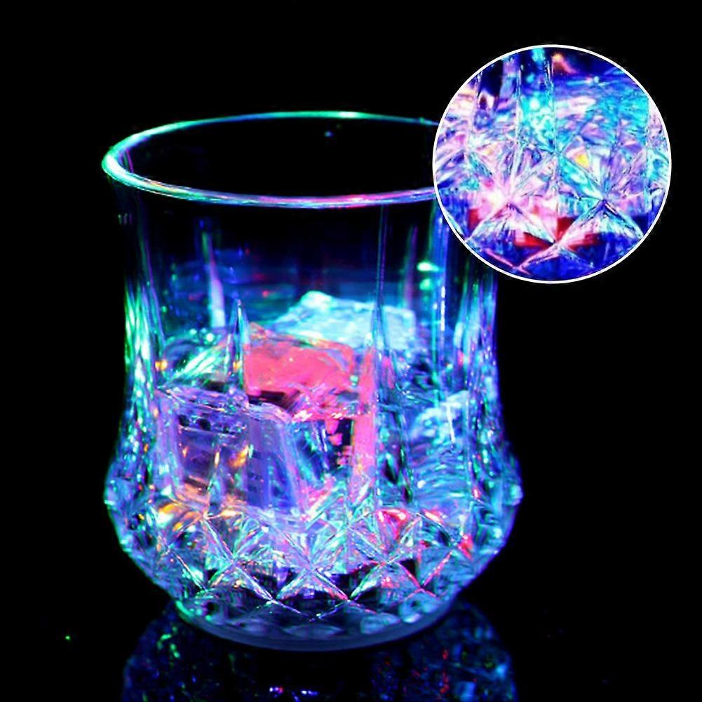 Flashing Cup Wine Beer Whisky Mug Water Beverage Drinking Glass LED ...