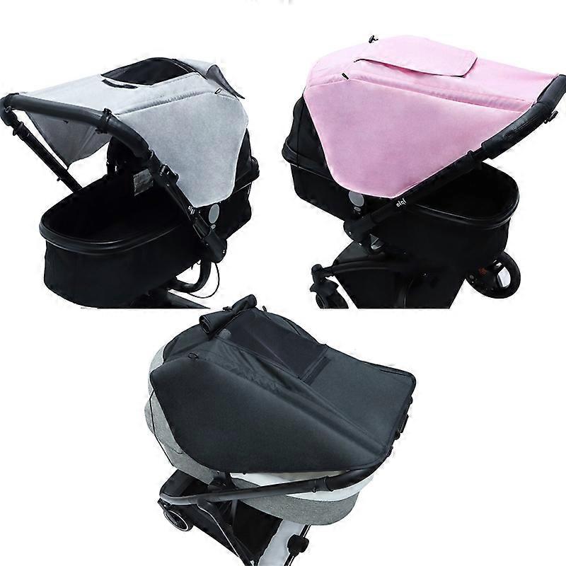 Universal Baby Stroller Accessories Sun Shade Cover With Visible ...