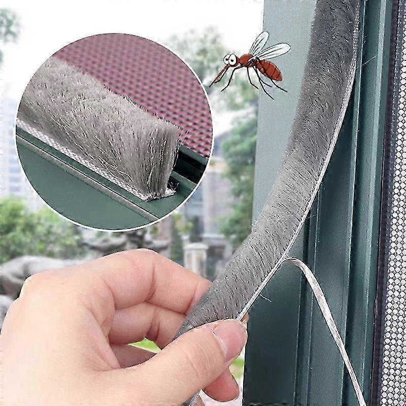 10M Brush Strip Self Adhesive Door Window Sealing Strip Door Window ...