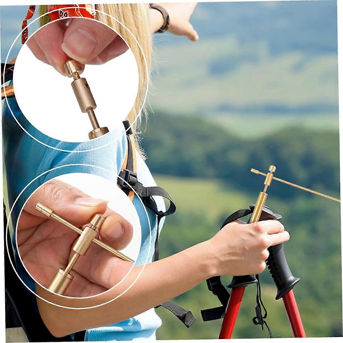 Dowsing Rods Copper 1 Pair Smooth Rotation Divining Rods Solid Copper ...