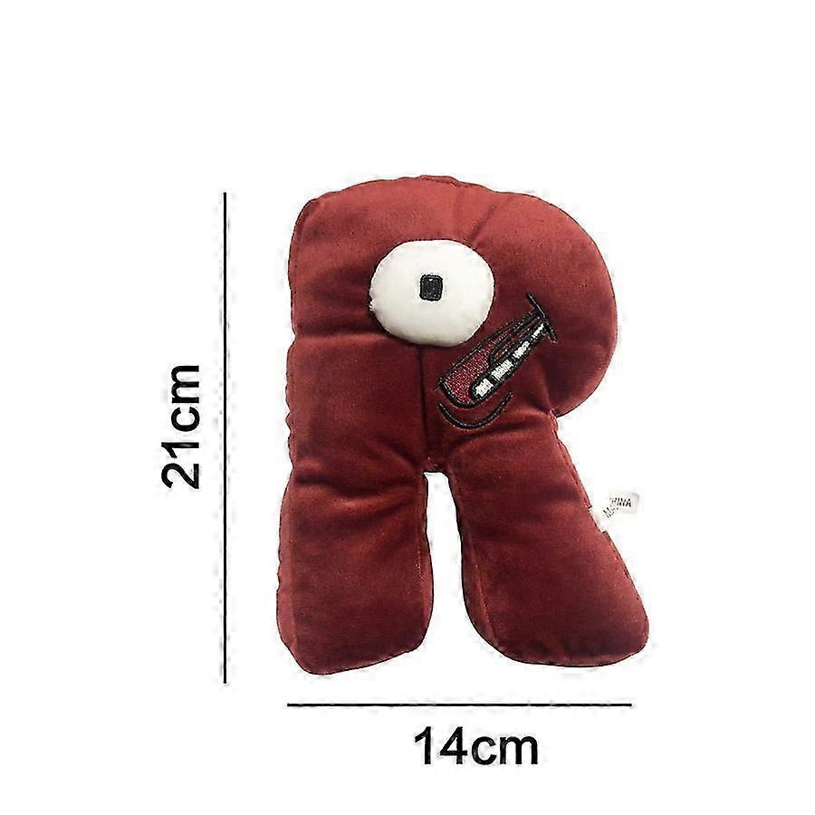 Alphabet Lore Plush Toys English Letter Stuffed Animal Plushie Doll Toys Gift for Kids Children ...