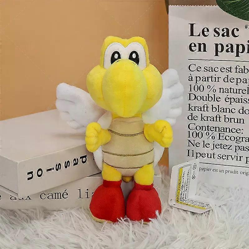 A45 Styles Plush Toys Cartoon Yellow Star Fire Flower Princess Peach ...