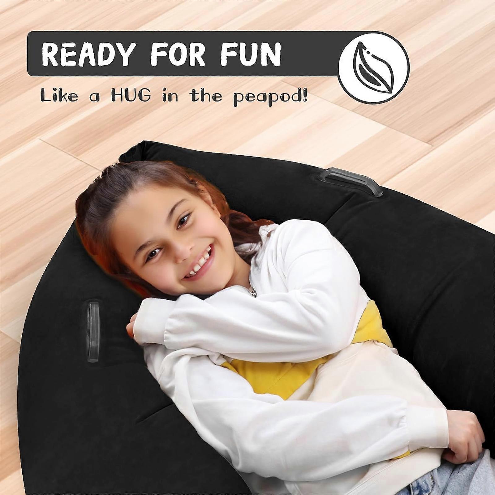 Soft Sensory Inflatable PVC Sofa Chair Autism Support Wrap Bed for Kids ...