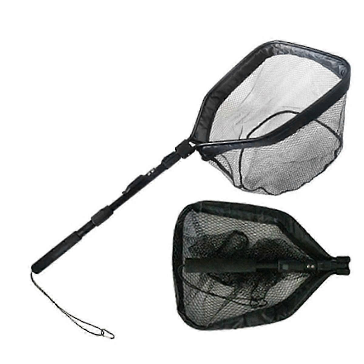 Floating Fishing Net Foldable Landing Net Easy Catch&Release with ...