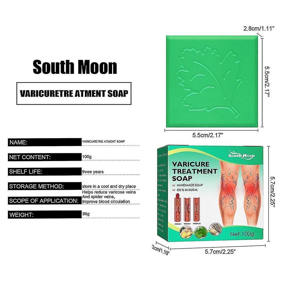 Varicose-veins Treatment Soap Dredge Relieve Varicose Leg Bulge ...