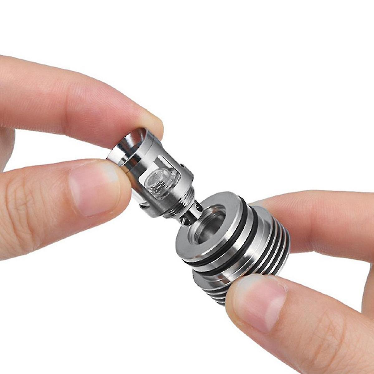 510 Motar Glass Attachment For Wax Quartz Glass Tank Quartz Coil-less ...