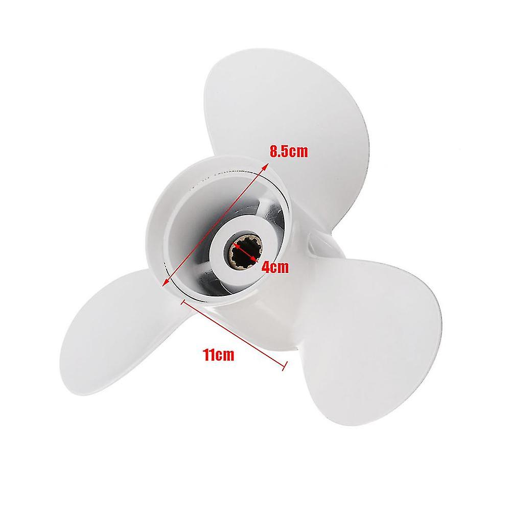664-45949-02-el Marine Boat Outboard Propeller 9 7/8 X 13 For 20-30hp ...