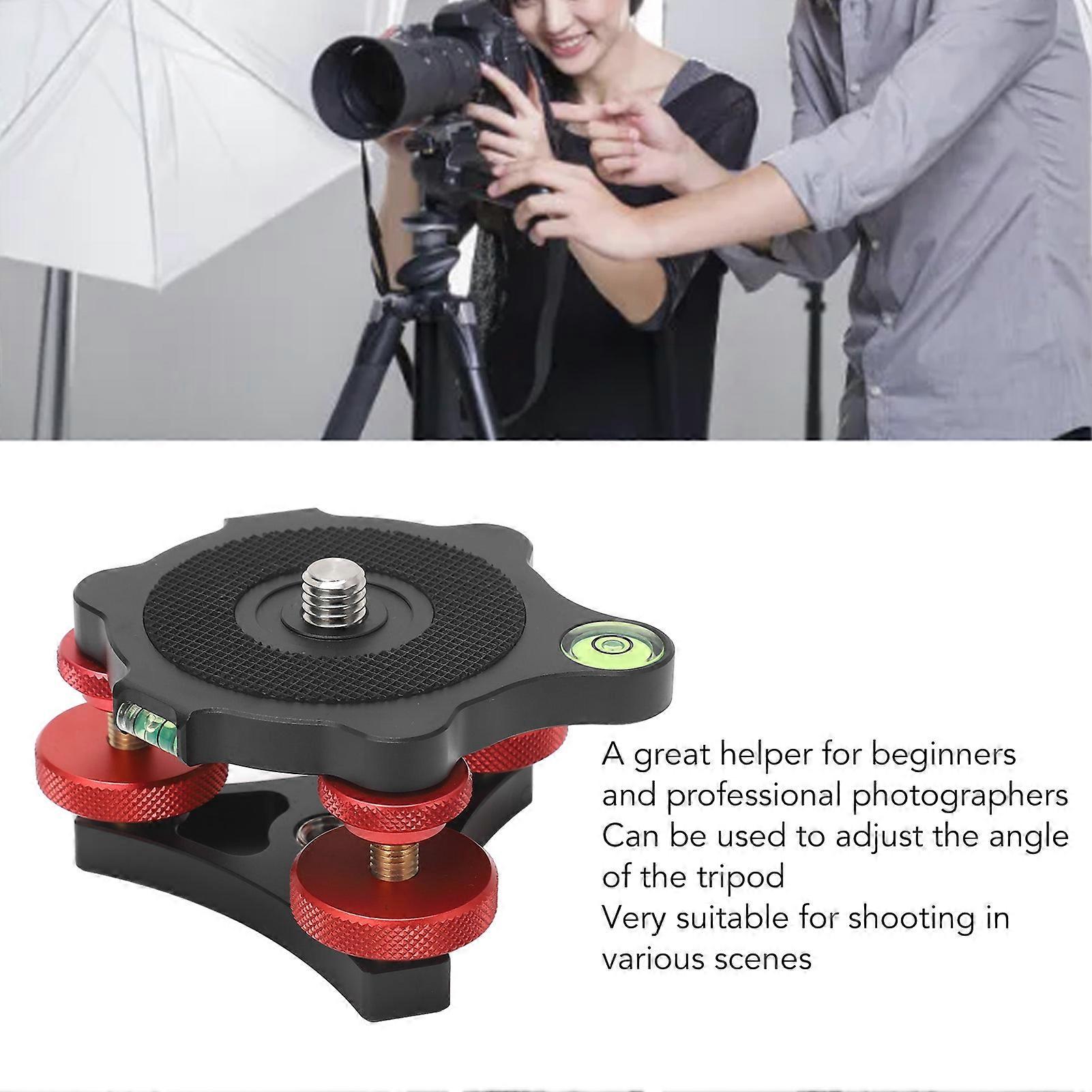 LP64 Camera Photography Tripod Leveler Tri Wheel Leveling Base Tripod ...