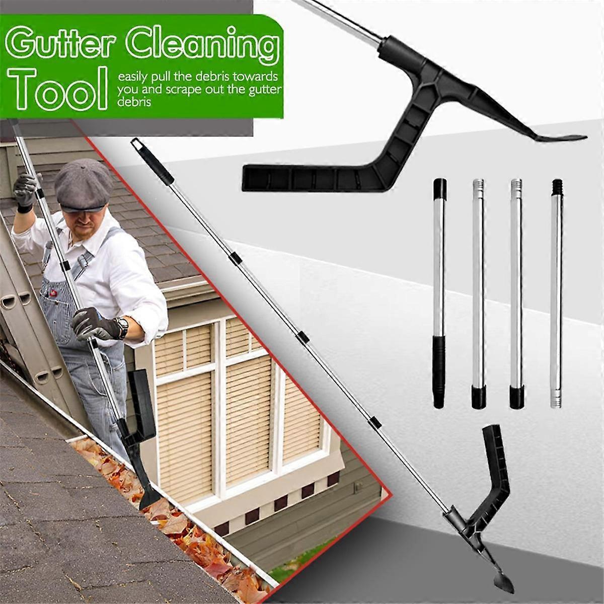 Gutter Cleaner Leaf Cleaning Tool the Gutter Tool Eaves Drain Tool ...