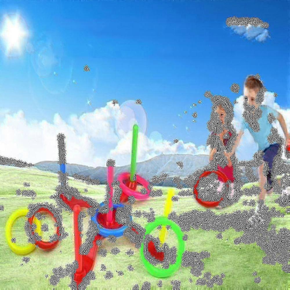 10 Pcs Plastic Toss Rings Target Throw Carnival Backyard Park Games ...