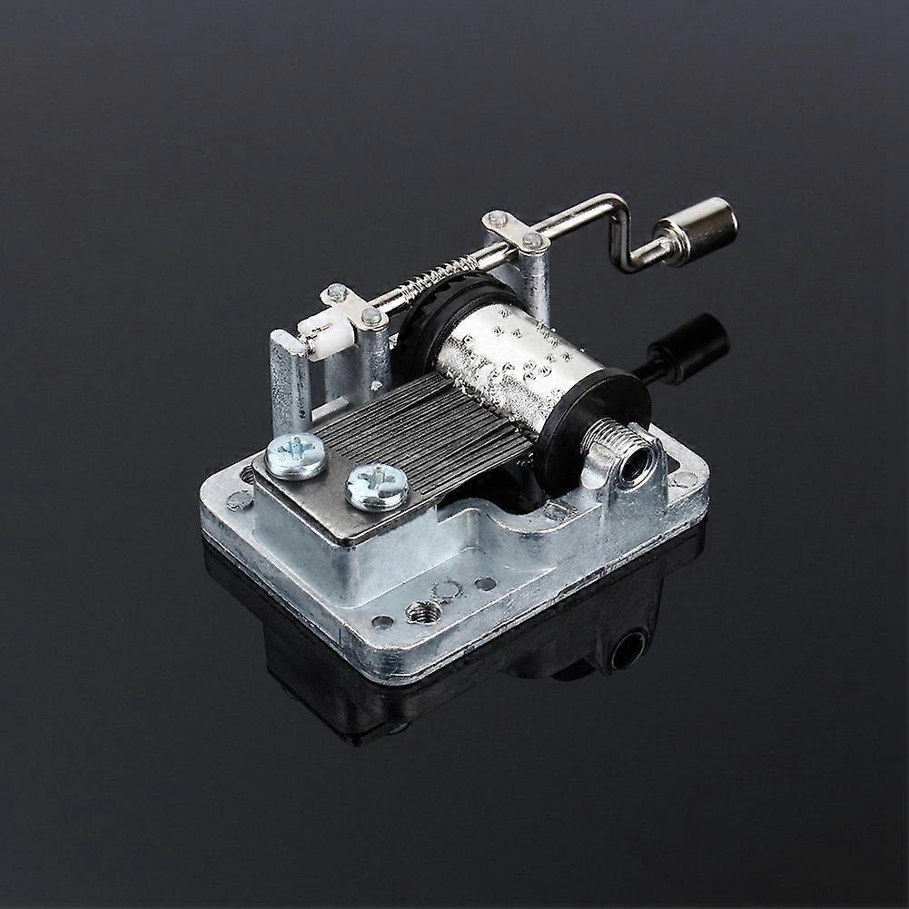18 Tones Mechanical Music Box DIY Music Box Movement Play Hand Crank ...