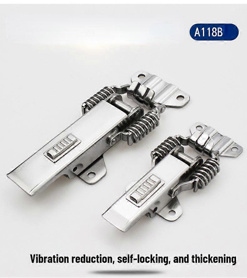 Stainless steel self-locking buckle with side hole can be equipped with ...