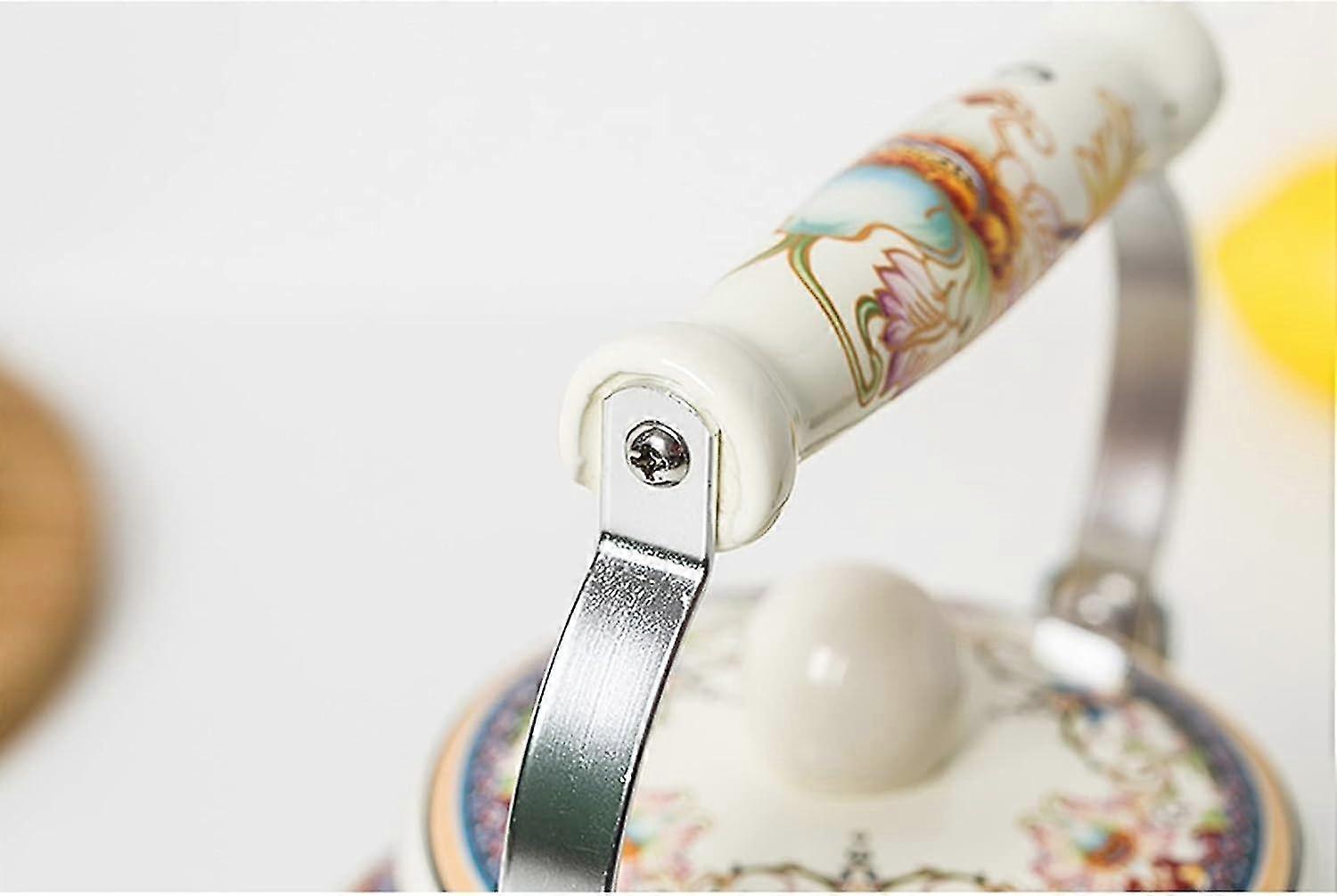 Vintage Kettle Induction Kettle Gas Kettle 2.4l, Enameled Teapot For ...