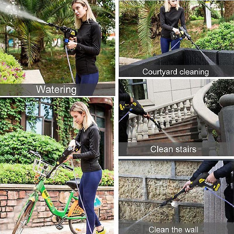 2020 Wireless Car Washer Portable High-pressure Water Gun Car Wash ...