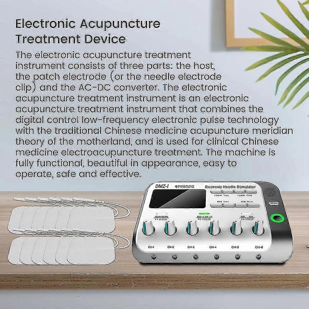 6 Output Advanced Digital Electrical Acupuncture Needle Muscle ...