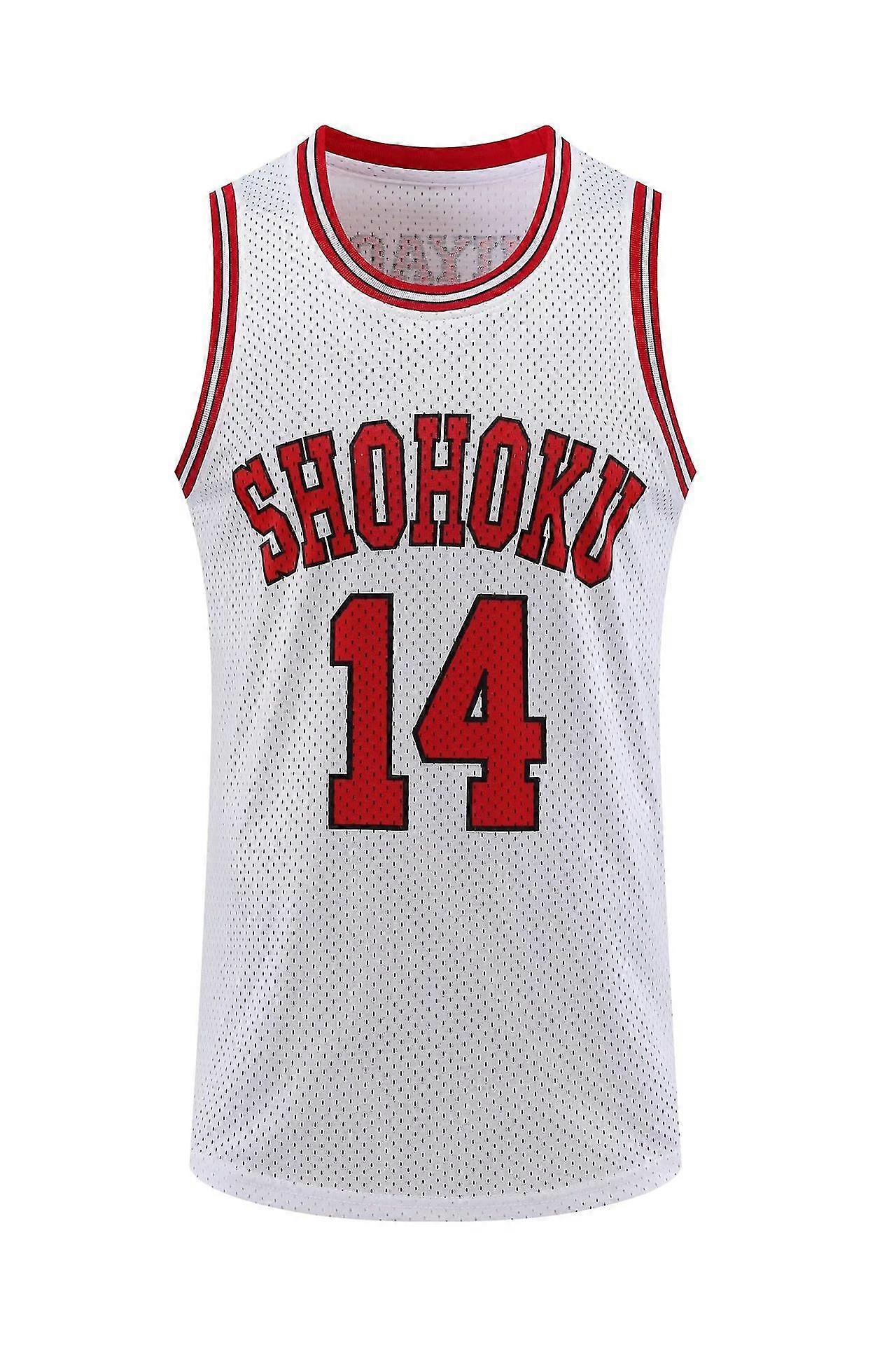 Anime Sakuragi Hanamichi Cosplay Slam Dunk Jersey Shohoku School ...