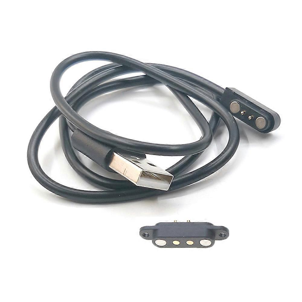 USB to Spring-Loaded Magnetic Pogo pin connector 2 pin Pitch 2.8 mm ...