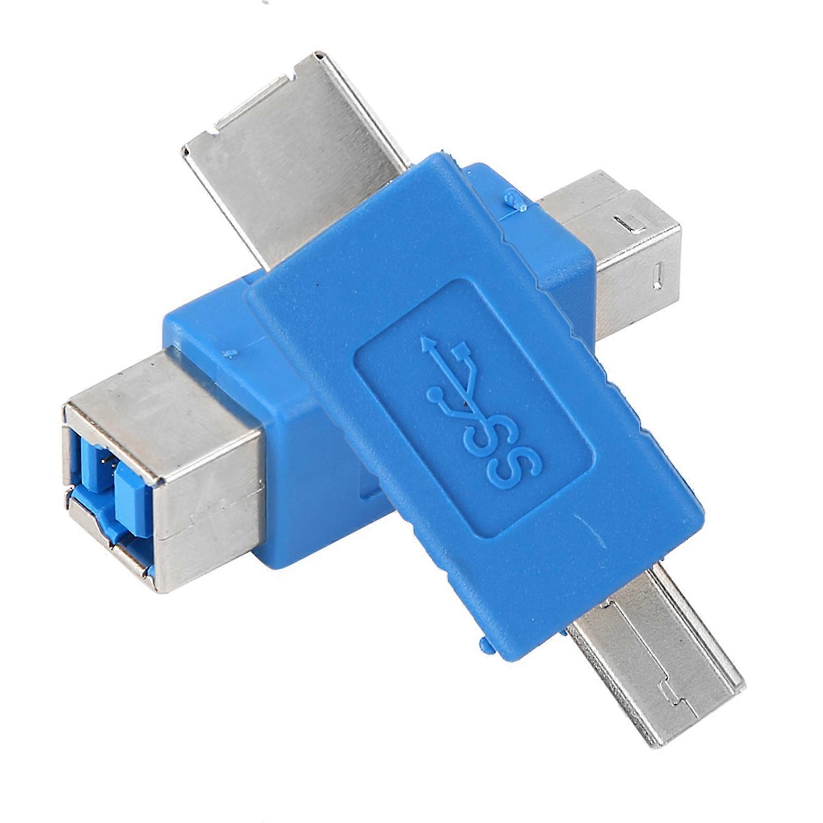 USB 3.0 Type B Male to USB 3.0 Type B Female Superspeed Adapter ...