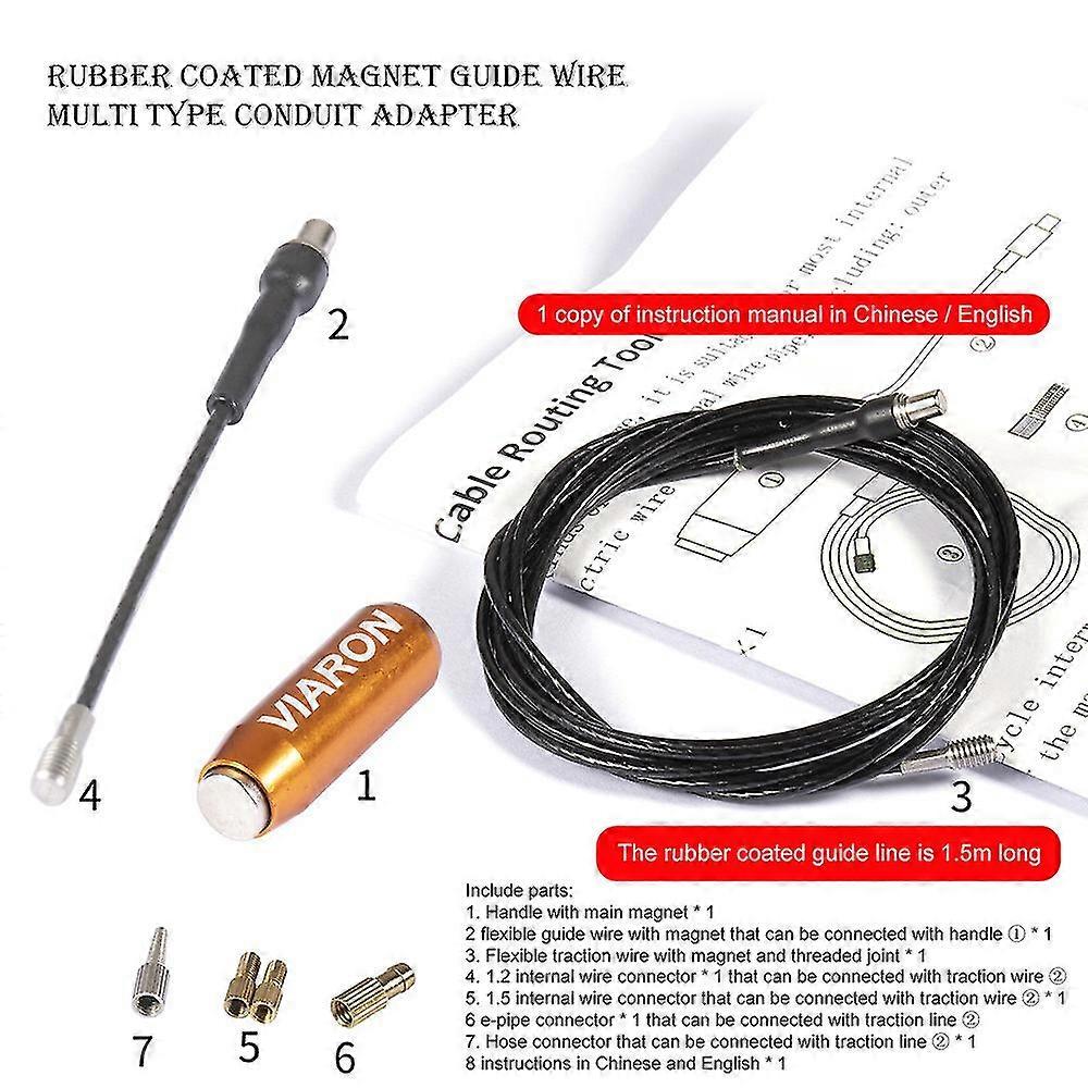 Bicycle Internal Cable Routing Tool Bicycle Frame Inner Line Install ...