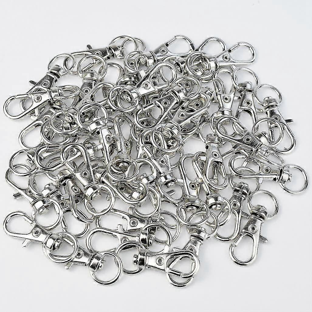50 Pcs Swivel Clasps Lanyard Snap Hook,metal Swivel Lanyard Snap Hook ...