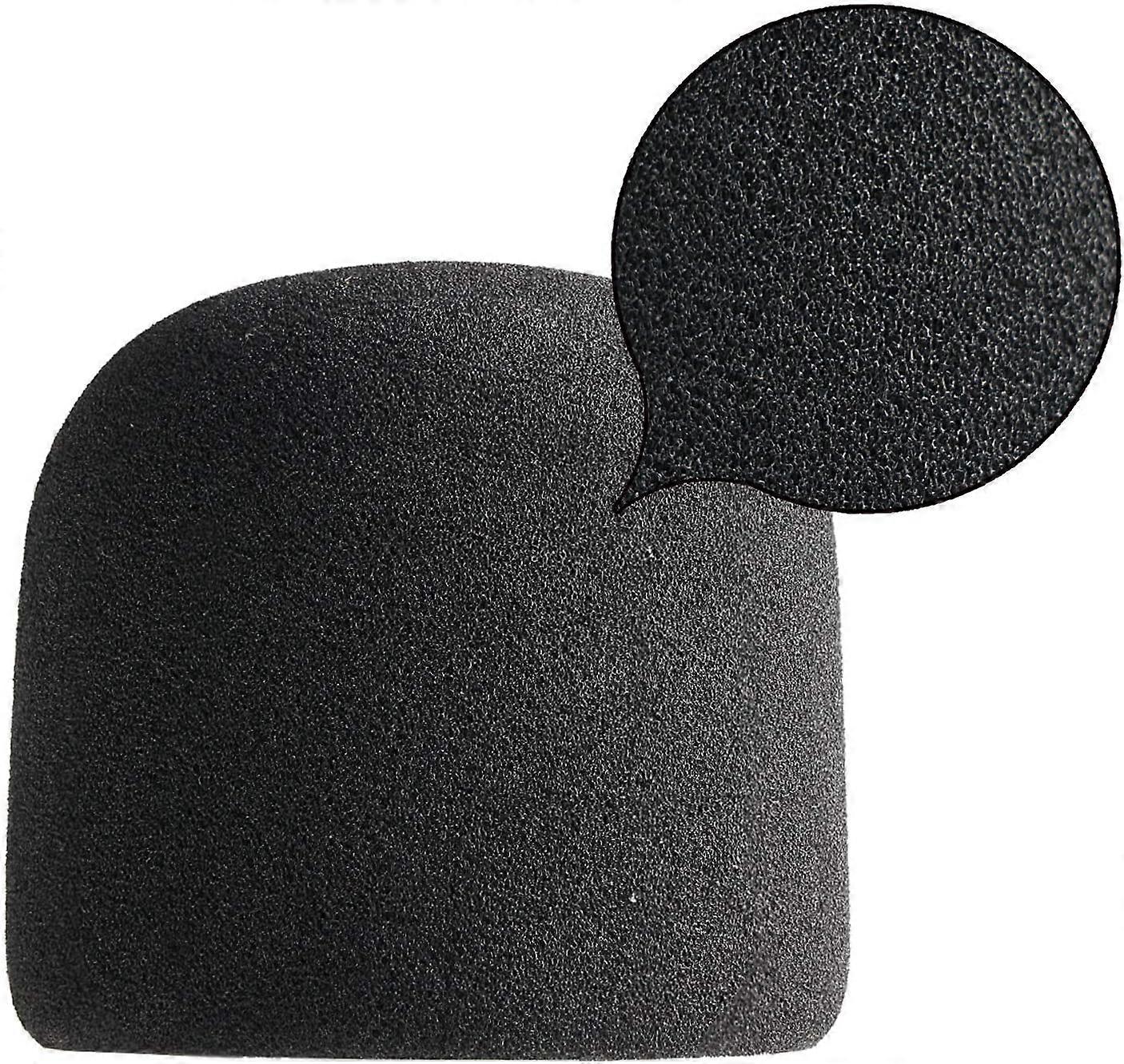 Foam Microphone Windscreen with Furry Windscreen Sleeve - Microphone ...
