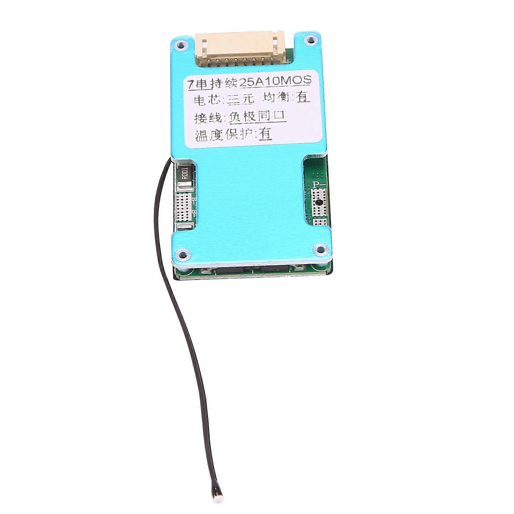 BMS 7S 24V Lithium Battery Protection Board 18650 Balancer BMS Bank ...