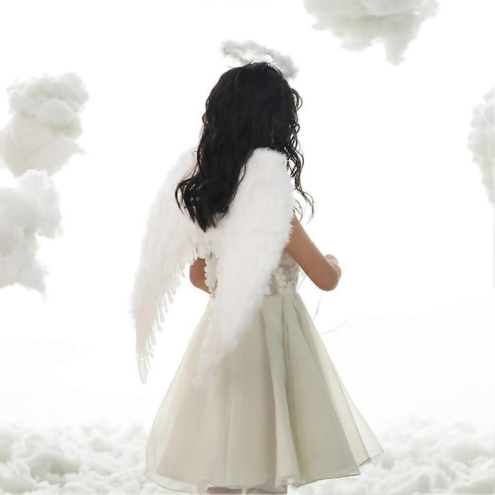 4 unidad Angel Wings, Angel Wings White White Angel Wings Deco Feather ...