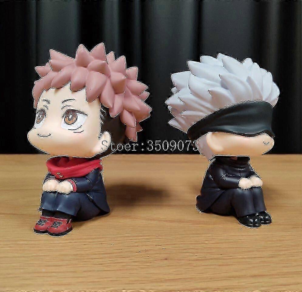 Jujutsu Kaisen Anime Figure Gojo Satoru Itadori Yuji Look Up Action ...