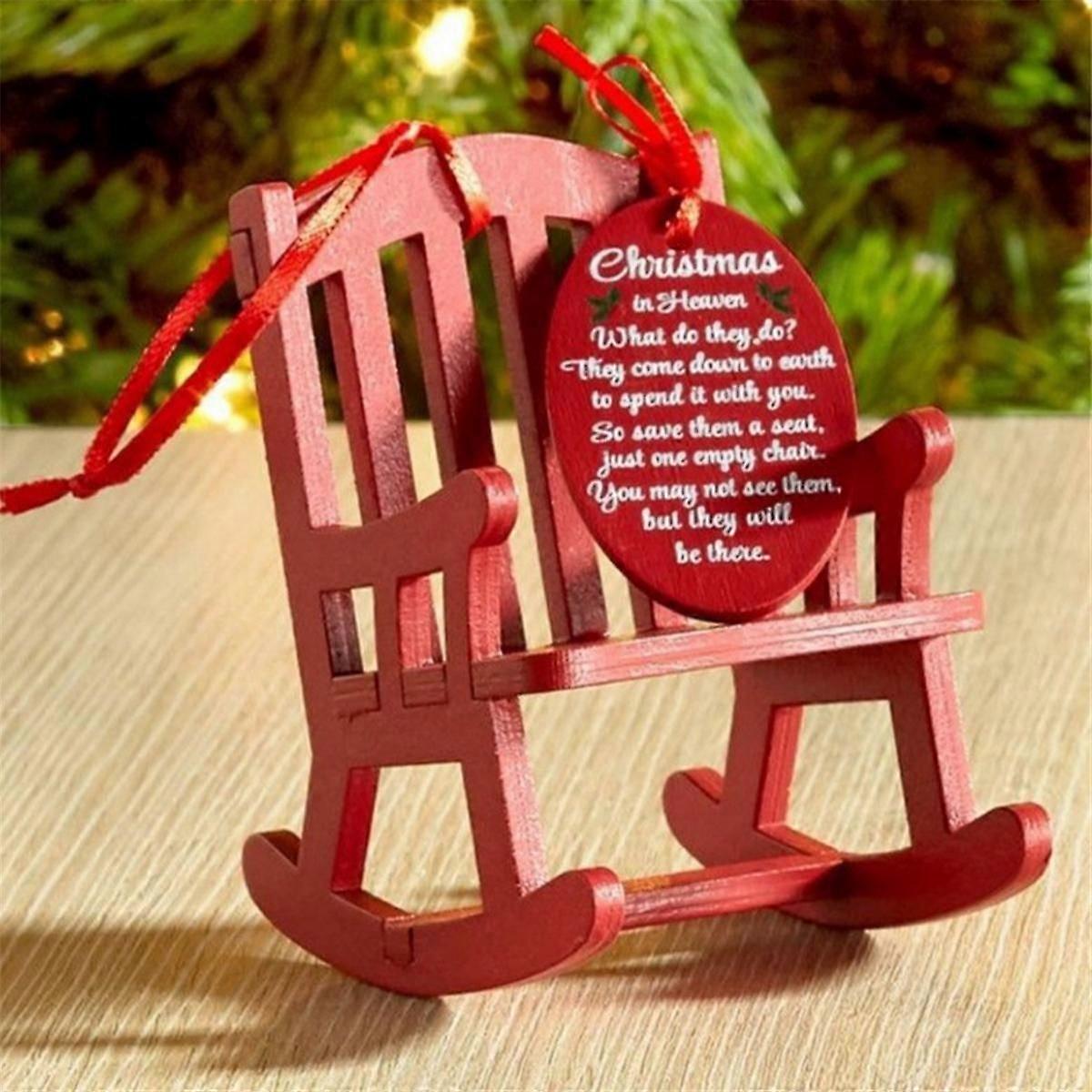 Mini Rocking Chair Ornament Rocking Rocking Chair Model Toy Scene ...