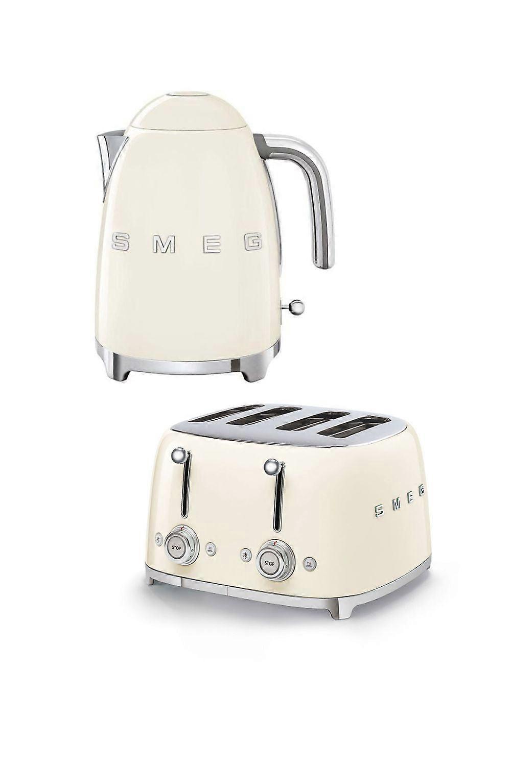 Smeg bundle set tsf03 4-slice toaster & klf03 kettle bundle set | Fruugo UK
