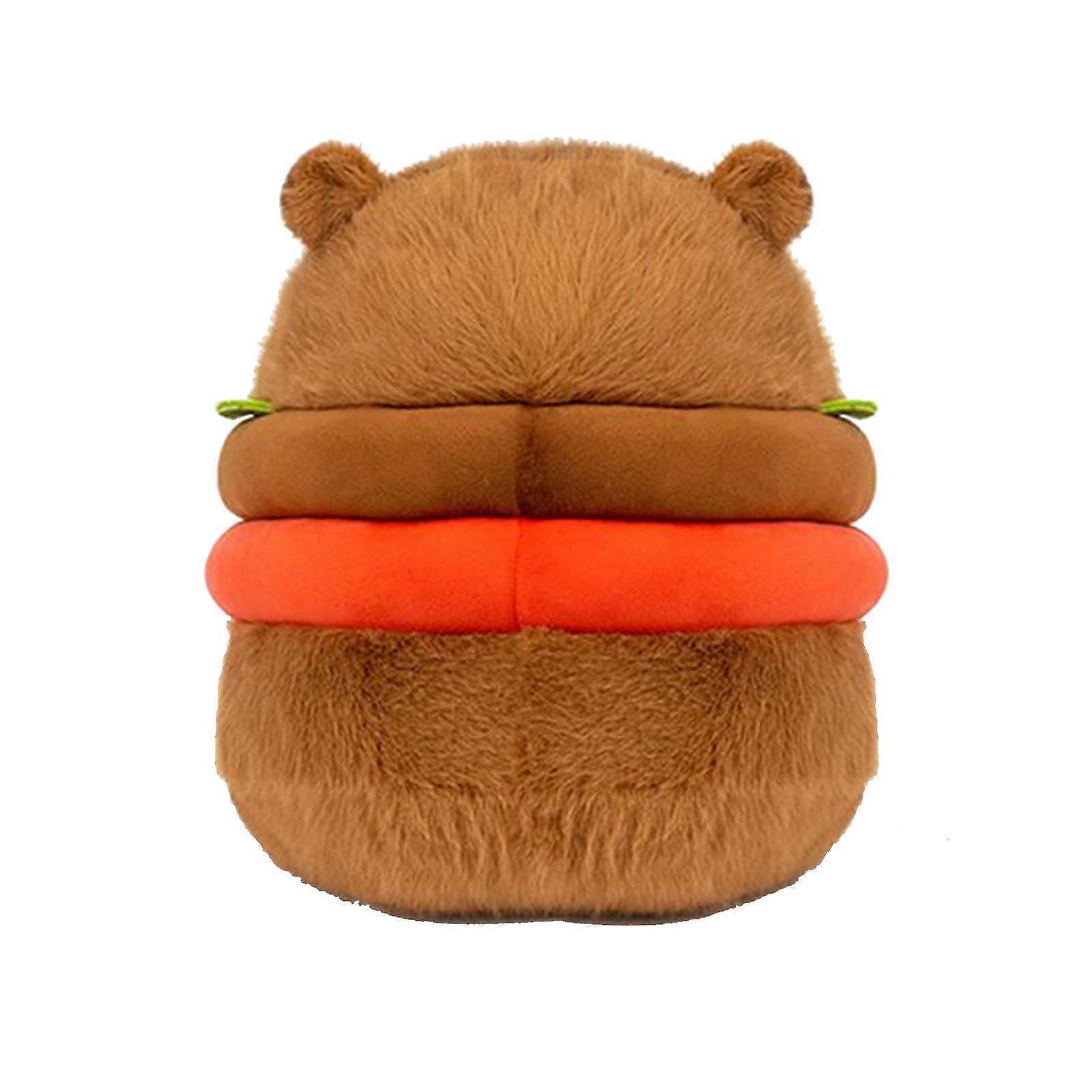 Plush Hamburger Capybara Soft Unique Sofa Pillow Living Room Capybara ...