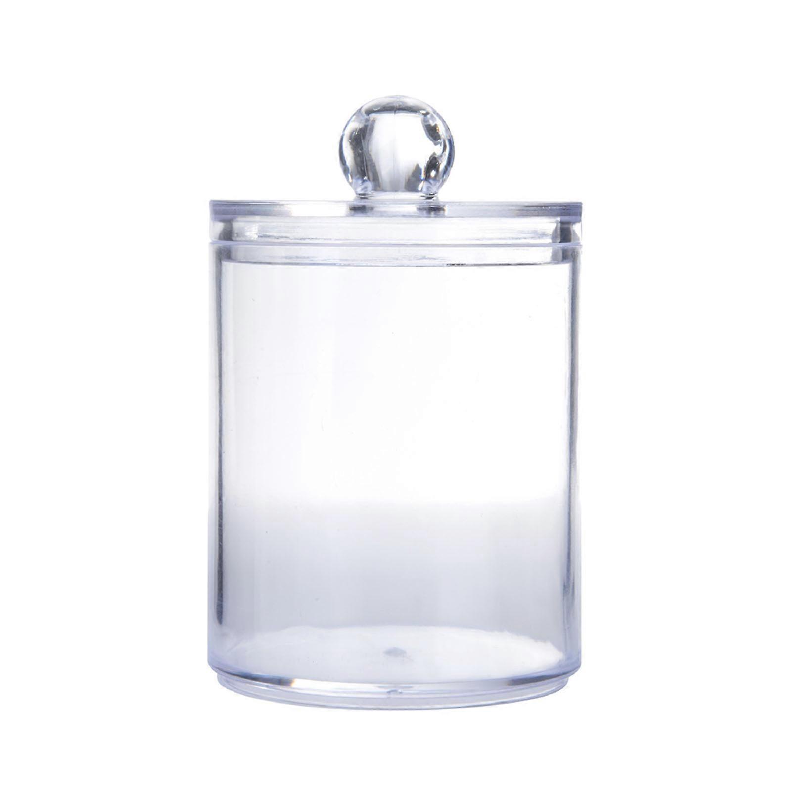 Elegant Crystal Glass Apothecary Jars For Vanity Organizers ...