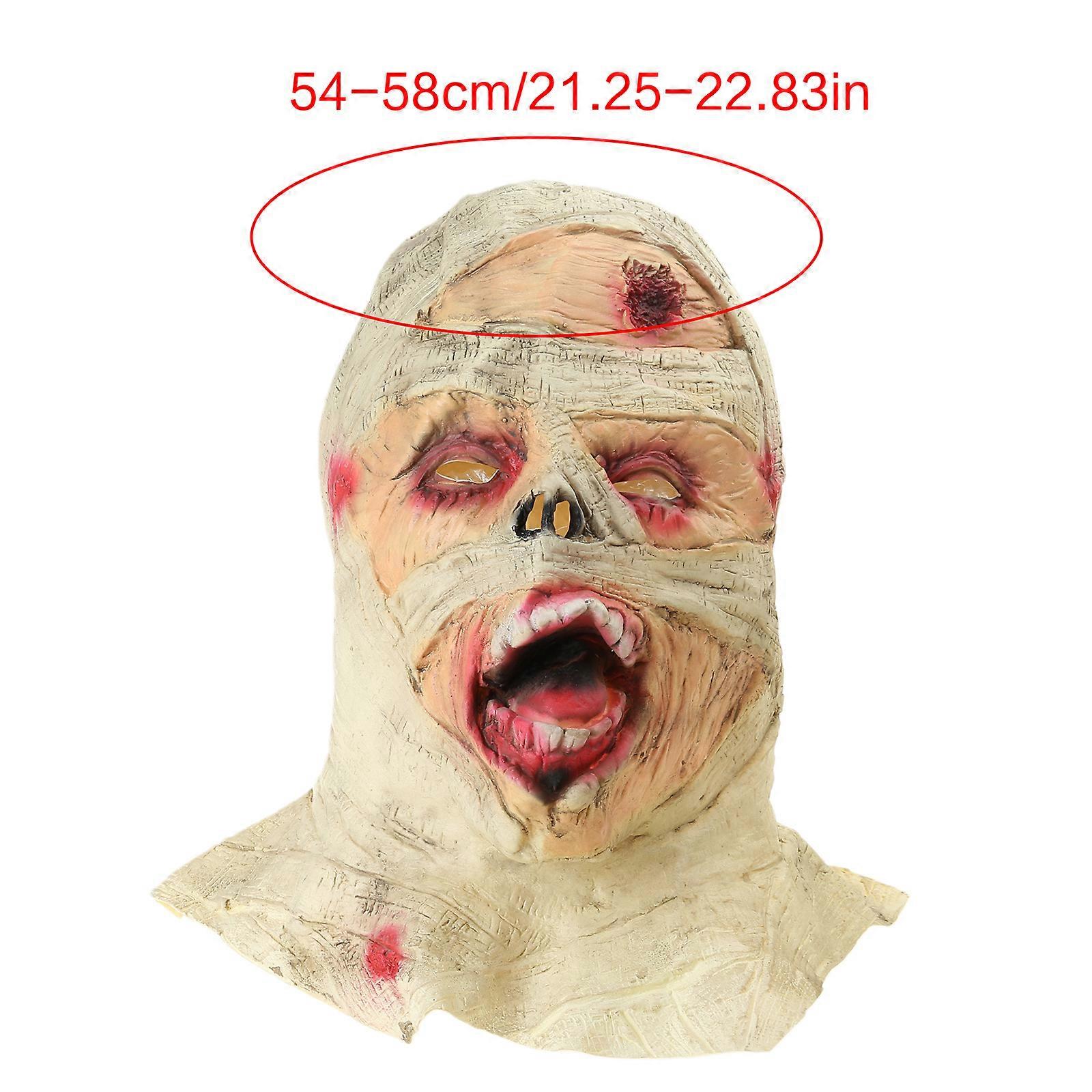 Mummy Mask Masquerade Mask Full Head Mask Scary Mask Halloween Mask ...