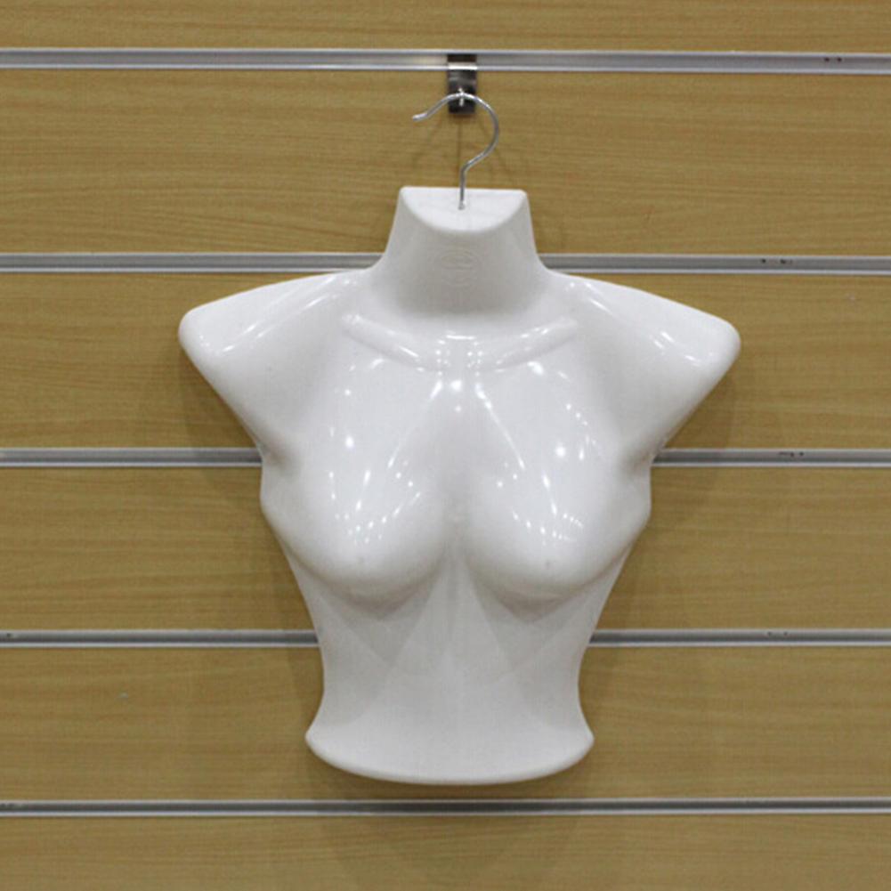 Plastic Half Body Female Mannequin Torse Underwear Clothing Form ...