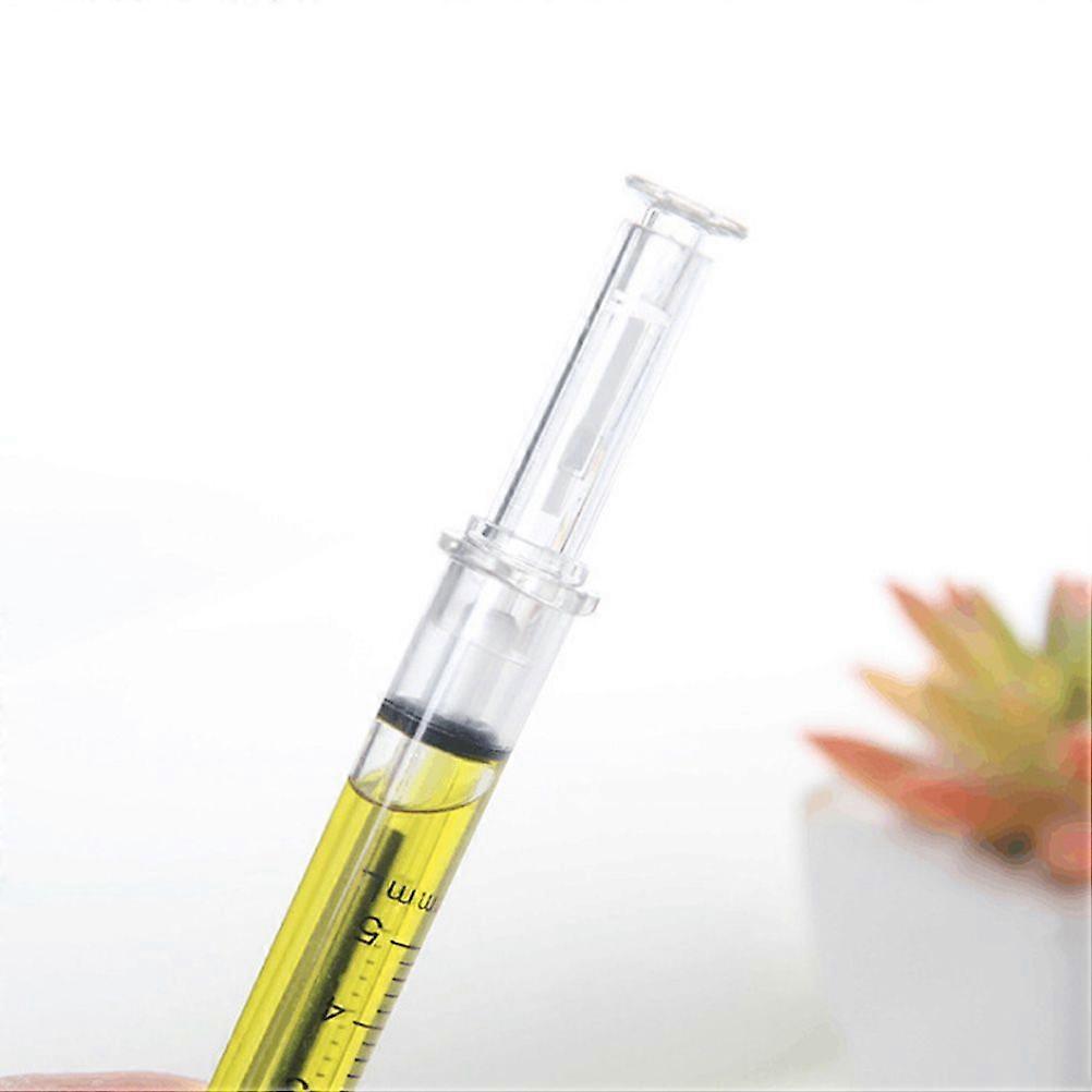15PCS Needle Tube Ballpoint Pen Creative Shape Ball Point Pen Funny ...
