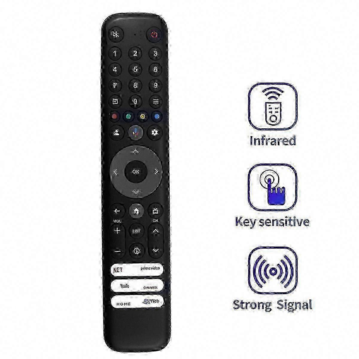 AURA Replace RC833 GUB1 Remote Control for TCL QLED Smart TV 50 55 65 ...
