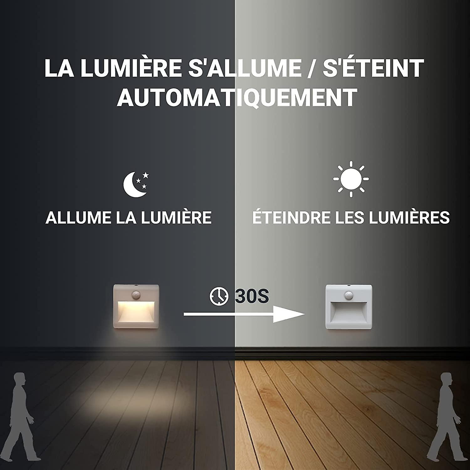 Motion Sensor Night Light Electrical Outlet - [2 Pack] Motion Sensor ...