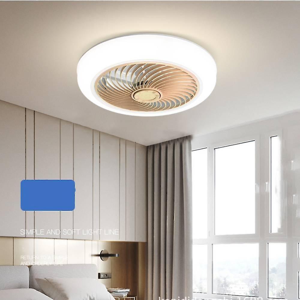 Household Ceiling Lamp With Fan, Ultra-thin Fan Lamp, Nordic Modern ...