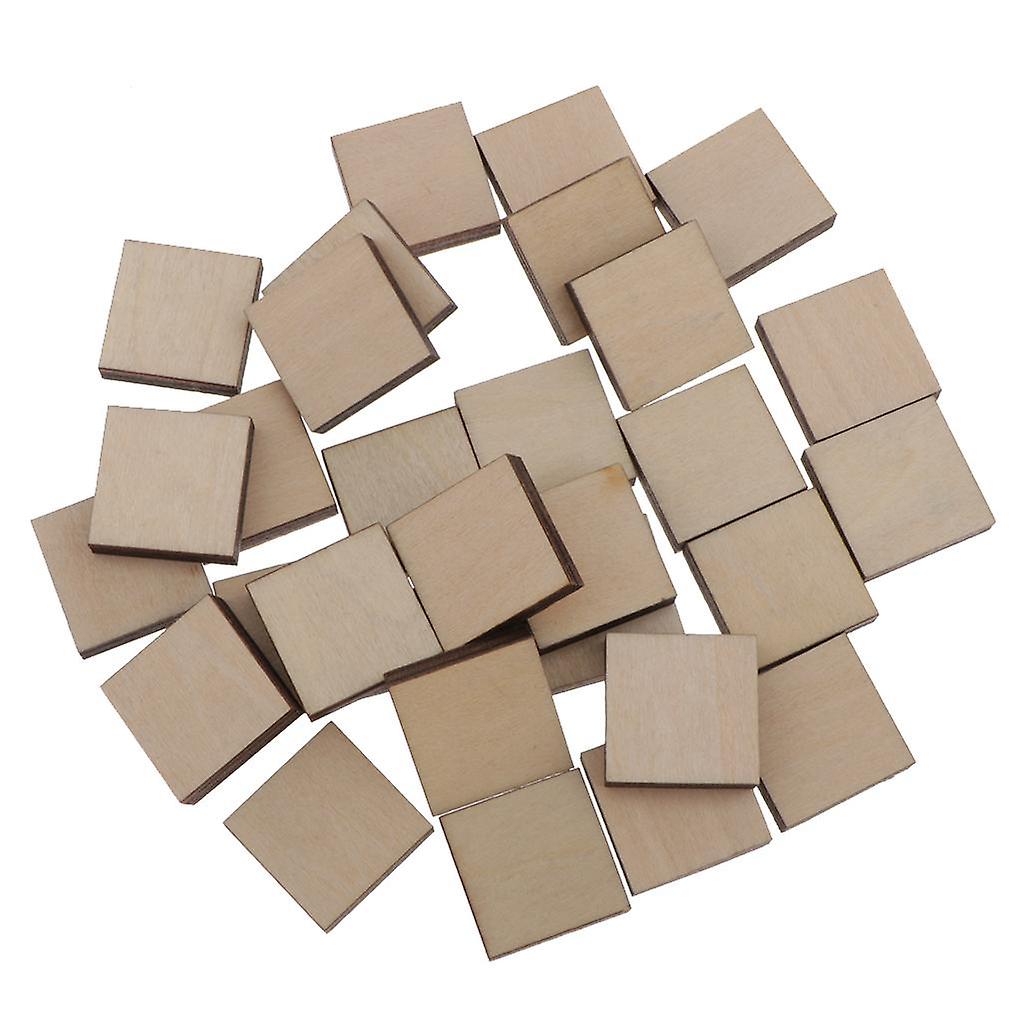 2xSquare MDF Unfinished Wood Pieces Blank Plaque DIY Craft 20mm | Fruugo IL
