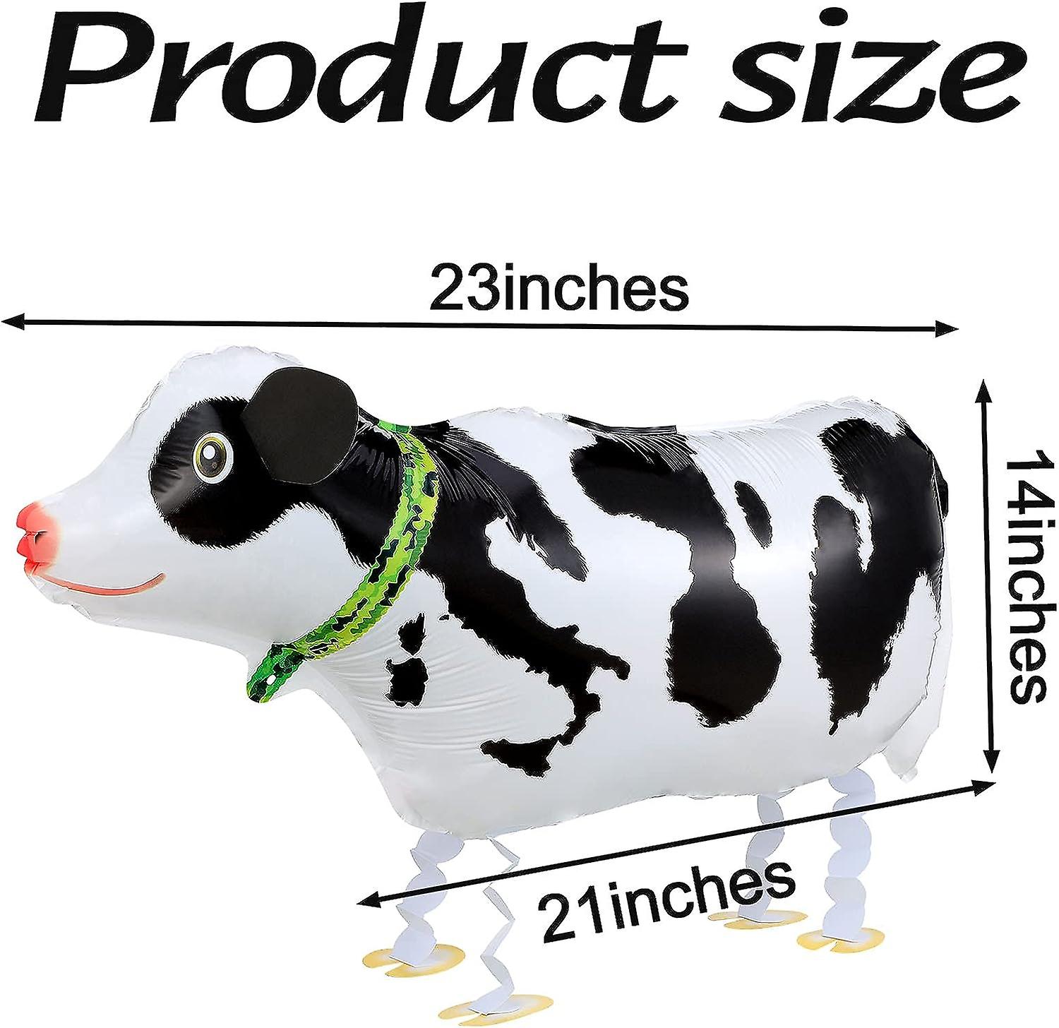 6 Pieces Walking Animal Balloons Foil Animal Air Walkers Pet Balloons ...