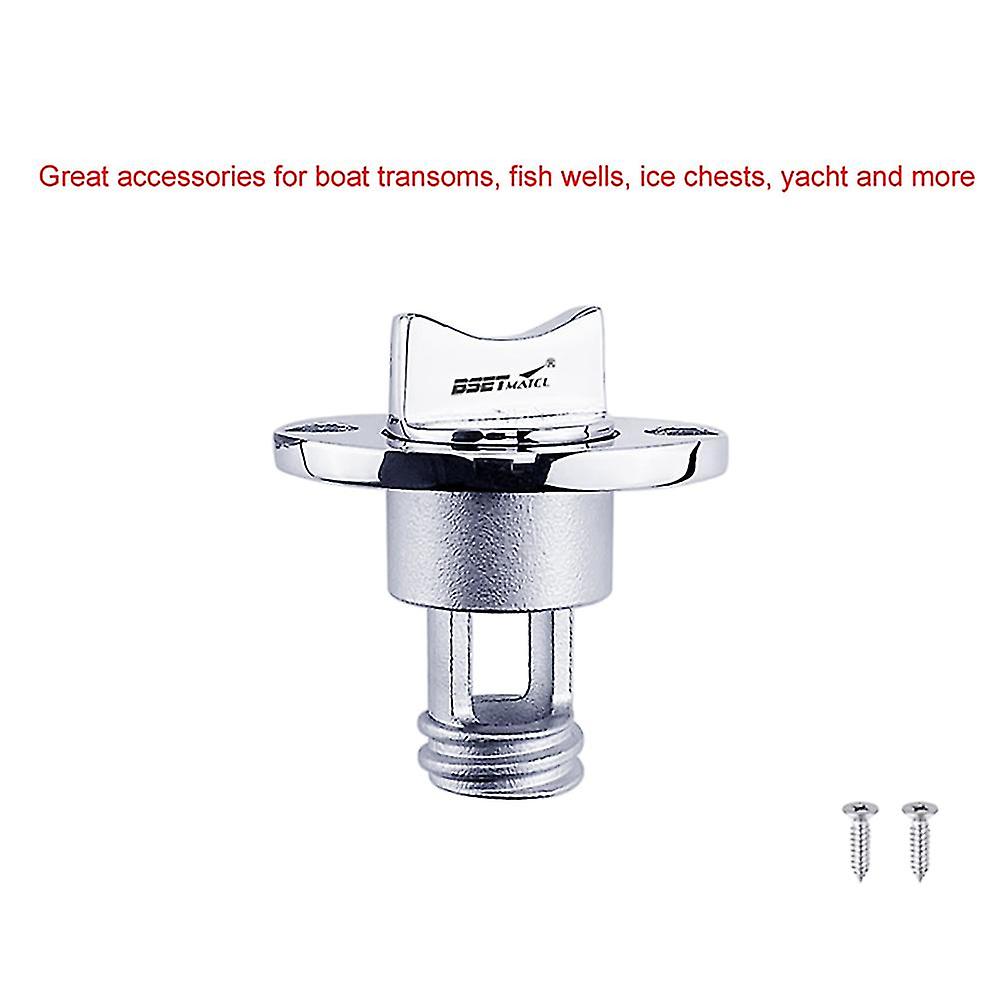 1inch Stainless Steel 316 Boat Garboard Transom Hull Drain Plug Socket ...