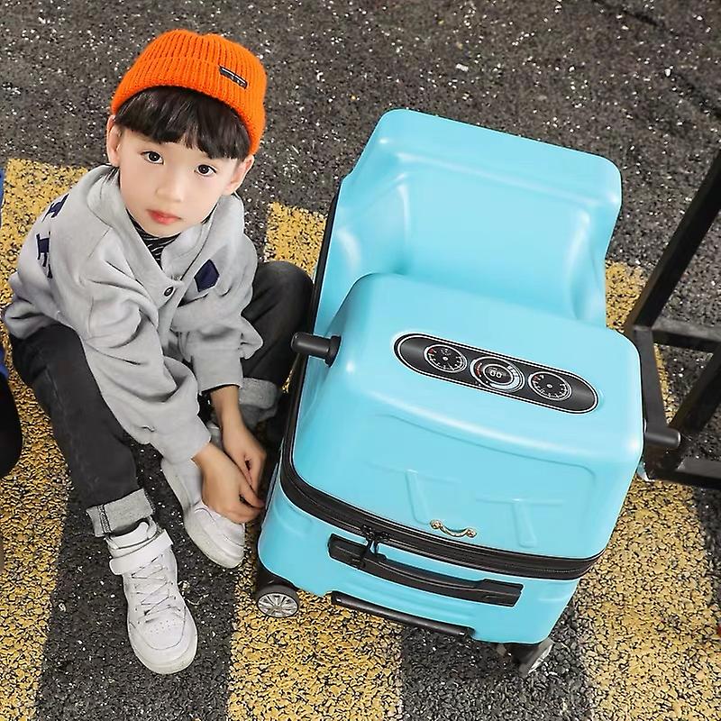 Kids Travel Suitcase On Wheels,trolley Luggage Bag,children's Rolling ...
