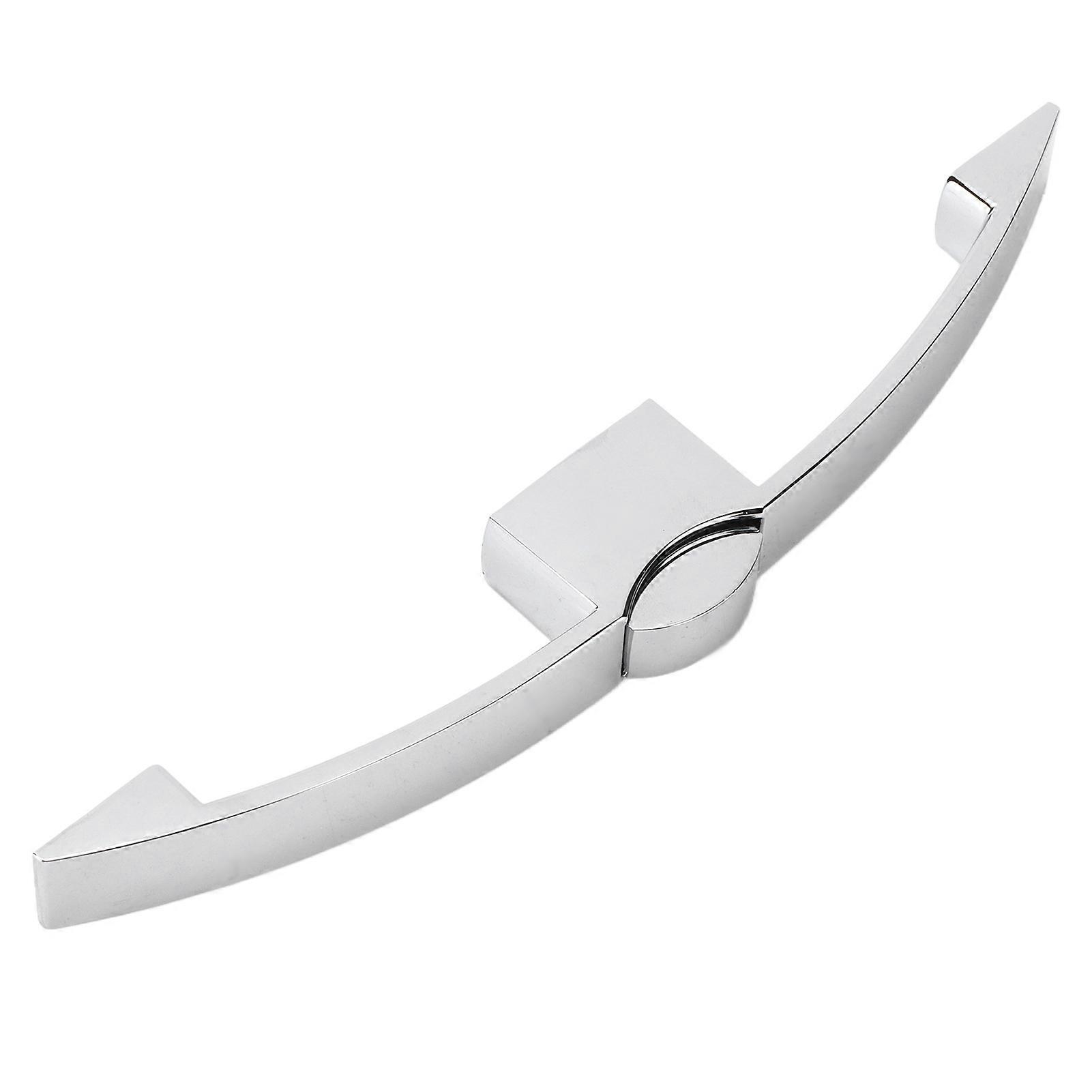 RV Push Button Pull Handle Latch Lock Arc Shape Glossy Silver for ...