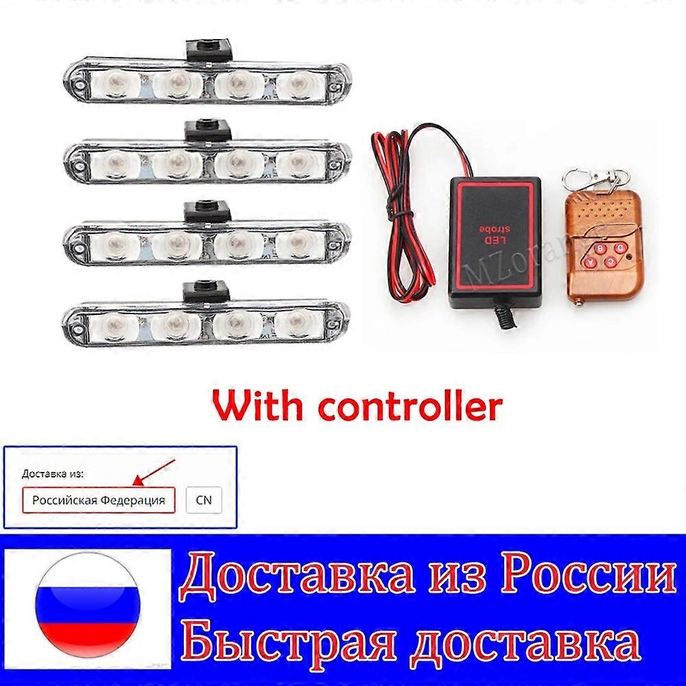 4x4 Stroboscopes For Auto Led Fso Police Lights Flasher LED Ambulance ...